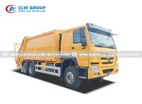 China Sinotruk Howo 10-Wheel RHD 22CBM Garbage Compactor Truck for Municipal Waste for sale