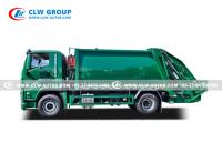 China ISUZU 10-12m³ Garbage Compactor Truck 205HP 4HK1 Engine Durable Waste Collection for sale