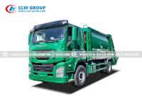 China ISUZU 16m³ Garbage Compactor Truck 205HP 4HK1 Engine for Efficient Waste Management for sale