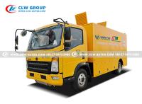 China SINOTRUK HOWO CAFU 6000L Fuel Refueling Truck Dual-Compartment Tank YUNNEI YN4102 116HP Diesel Engine for sale