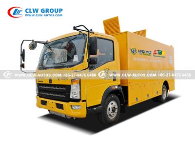 China SINOTRUK HOWO CAFU 6000L Fuel Refueling Truck Dual-Compartment Tank YUNNEI YN4102 116HP Diesel Engine for sale