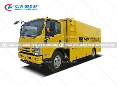 China ISUZU 6000L Mobile Fuel Refueling Truck Dual-Compartment Tank 190HP Euro 6 for sale