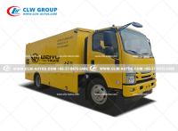China ISUZU 6000L Mobile Fuel Refueling Truck Dual-Compartment Tank 190HP Euro 6 for sale