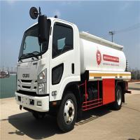 China ISUZU 6000L Mobile Fuel Refueling Truck Dual-Compartment Tank 190HP Euro 6 for sale
