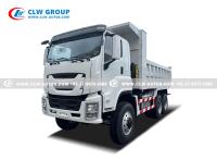 China ISUZU 6x4 20-30 Ton Heavy Duty Dump Truck High Tensile Steel Body for sale