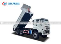 China ISUZU 6x4 20-30 Ton Heavy Duty Dump Truck High Tensile Steel Body for sale