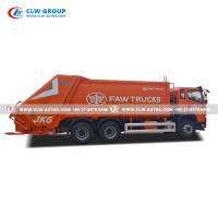 China FAW JK6 20CBM Garbage Compactor Truck 260HP Rear-Loading Compression System Waste Collection for sale
