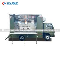 China 4.2m Mobile Kitchen Truck 4495kg GVWR Dual-Fuel Cooking Station Refrigerated Prep Counter for Catering for sale