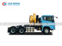 China SHACMAN X3000 6x4 Truck Mounted Crane 430 HP Weichai Engine 8 Ton Knuckle Boom Hydraulic Outriggers for sale