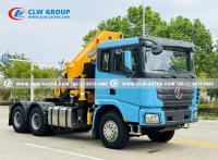 China SHACMAN X3000 6x4 Truck Mounted Crane 430 HP Weichai Engine 8 Ton Knuckle Boom Hydraulic Outriggers for sale