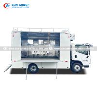 China Foton Linghang M5 Mobile Kitchen Truck 150 HP Diesel National VI Fully Equipped for sale