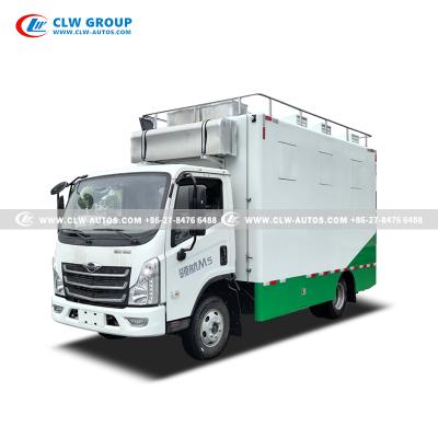 China Foton Linghang M5 Mobile Kitchen Truck 150 HP Diesel National VI Fully Equipped for sale