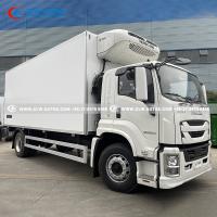 China ISUZU 4x2 240HP Refrigerated Van Truck 41.5 m³ Thermo King T-800 for sale