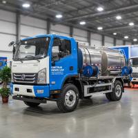 China SINOTRUK HOWO CAFU 6000L Fuel Refueling Truck Dual-Compartment Tank YUNNEI YN4102 116HP Diesel Engine for sale