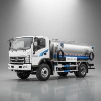 China SINOTRUK HOWO CAFU 6000L Fuel Refueling Truck Dual-Compartment Tank YUNNEI YN4102 116HP Diesel Engine for sale