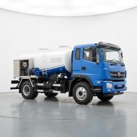 China SINOTRUK HOWO CAFU 6000L Fuel Refueling Truck Dual-Compartment Tank YUNNEI YN4102 116HP Diesel Engine for sale