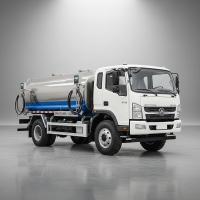 China SINOTRUK HOWO CAFU 6000L Fuel Refueling Truck Dual-Compartment Tank YUNNEI YN4102 116HP Diesel Engine for sale