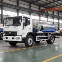 China SINOTRUK HOWO CAFU 6000L Fuel Refueling Truck Dual-Compartment Tank YUNNEI YN4102 116HP Diesel Engine for sale