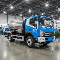 China SINOTRUK HOWO CAFU 6000L Fuel Refueling Truck Dual-Compartment Tank YUNNEI YN4102 116HP Diesel Engine for sale