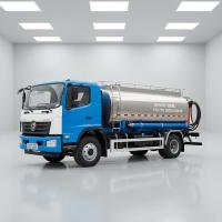 China SINOTRUK HOWO CAFU 6000L Fuel Refueling Truck Dual-Compartment Tank YUNNEI YN4102 116HP Diesel Engine for sale