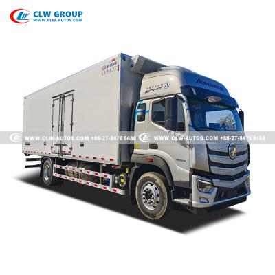 China FOTON 10 Ton Refrigerated Box Truck Auman Chassis Cold Chain Delivery Van with Precision Temperature Control for sale