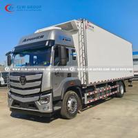 China FOTON 10 Ton Refrigerated Box Truck Auman Chassis Cold Chain Delivery Van with Precision Temperature Control for sale