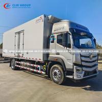 China FOTON 10 Ton Refrigerated Box Truck Auman Chassis Cold Chain Delivery Van with Precision Temperature Control for sale