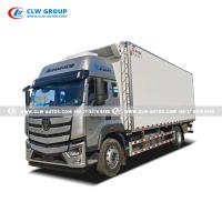 China FOTON 10 Ton Refrigerated Box Truck Auman Chassis Cold Chain Delivery Van with Precision Temperature Control for sale