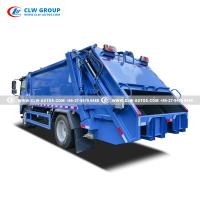 China Isuzu KV600 9 Cubic Meter 132HP Garbage Compactor Truck 3815mm Wheelbase for sale