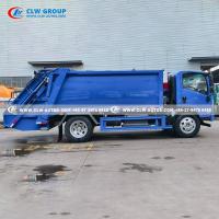 China Isuzu KV600 9 Cubic Meter 132HP Garbage Compactor Truck 3815mm Wheelbase for sale