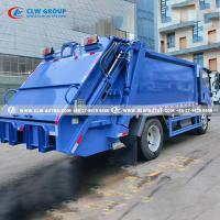 China Isuzu KV600 9 Cubic Meter 132HP Garbage Compactor Truck 3815mm Wheelbase for sale
