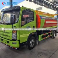China HOWO 4x2 6000L Diesel Fuel Bowser Truck 120hp Chaochai Engine 5mm Carbon Steel Tank for sale