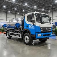 China SINOTRUK HOWO CAFU 6000L Fuel Refueling Truck Dual-Compartment Tank YUNNEI YN4102 116HP Diesel Engine for sale
