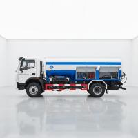 China SINOTRUK HOWO CAFU 6000L Fuel Refueling Truck Dual-Compartment Tank YUNNEI YN4102 116HP Diesel Engine for sale