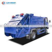 China Sinotruk Howo 4x4 8m³ High-Compaction Garbage Compactor Truck Leak-Proof Sealing All-Terrain Chassis for sale