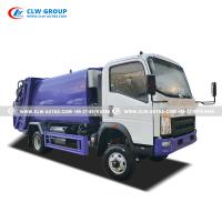 China Sinotruk Howo 4x4 8m³ High-Compaction Garbage Compactor Truck Leak-Proof Sealing All-Terrain Chassis for sale