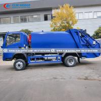 China Sinotruk Howo 4x4 8m³ High-Compaction Garbage Compactor Truck Leak-Proof Sealing All-Terrain Chassis for sale