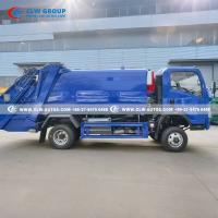 China Sinotruk Howo 4x4 8m³ High-Compaction Garbage Compactor Truck Leak-Proof Sealing All-Terrain Chassis for sale