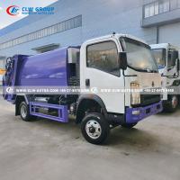 China Sinotruk Howo 4x4 8m³ High-Compaction Garbage Compactor Truck Leak-Proof Sealing All-Terrain Chassis for sale