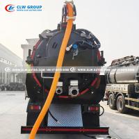 China ISUZU 380HP 6x4 Combo Sewer Cleaning Truck 180 Mpa Jetting 10CBM Vacuum for sale
