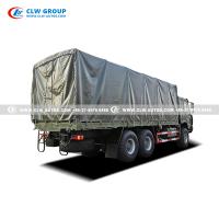 China Sinotruk HOWO 6x6 All-Wheel Drive Troop Carrier Truck 371HP Diesel 30 Personnel Transport for sale