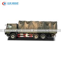 China Sinotruk HOWO 6x6 All-Wheel Drive Troop Carrier Truck 371HP Diesel 30 Personnel Transport for sale