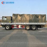 China Sinotruk HOWO 6x6 All-Wheel Drive Troop Carrier Truck 371HP Diesel 30 Personnel Transport for sale