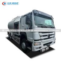 China SINOTRUK HOWO 20000L Aviation Refueling Truck 5182 Aluminum Tank 1200L/min Flow Rate for sale