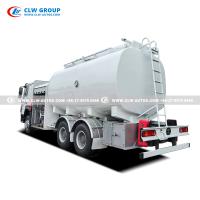China SINOTRUK HOWO 20000L Aviation Refueling Truck 5182 Aluminum Tank 1200L/min Flow Rate for sale