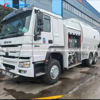 China SINOTRUK HOWO 20000L Aviation Refueling Truck 5182 Aluminum Tank 1200L/min Flow Rate for sale