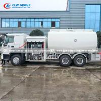 China SINOTRUK HOWO 20000L Aviation Refueling Truck 5182 Aluminum Tank 1200L/min Flow Rate for sale