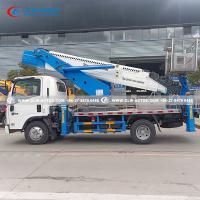 China Isuzu KV100 30m Aerial Work Truck 6-Section Polygonal Boom 200kg Platform Capacity for sale