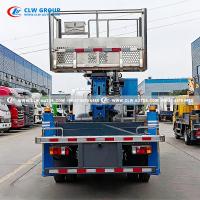 China Isuzu KV100 30m Aerial Work Truck 6-Section Polygonal Boom 200kg Platform Capacity for sale