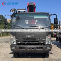 China ISUZU KV600 30m Aerial Work Platform Truck 7-Section Telescopic Boom 360 Rotation 130HP for sale